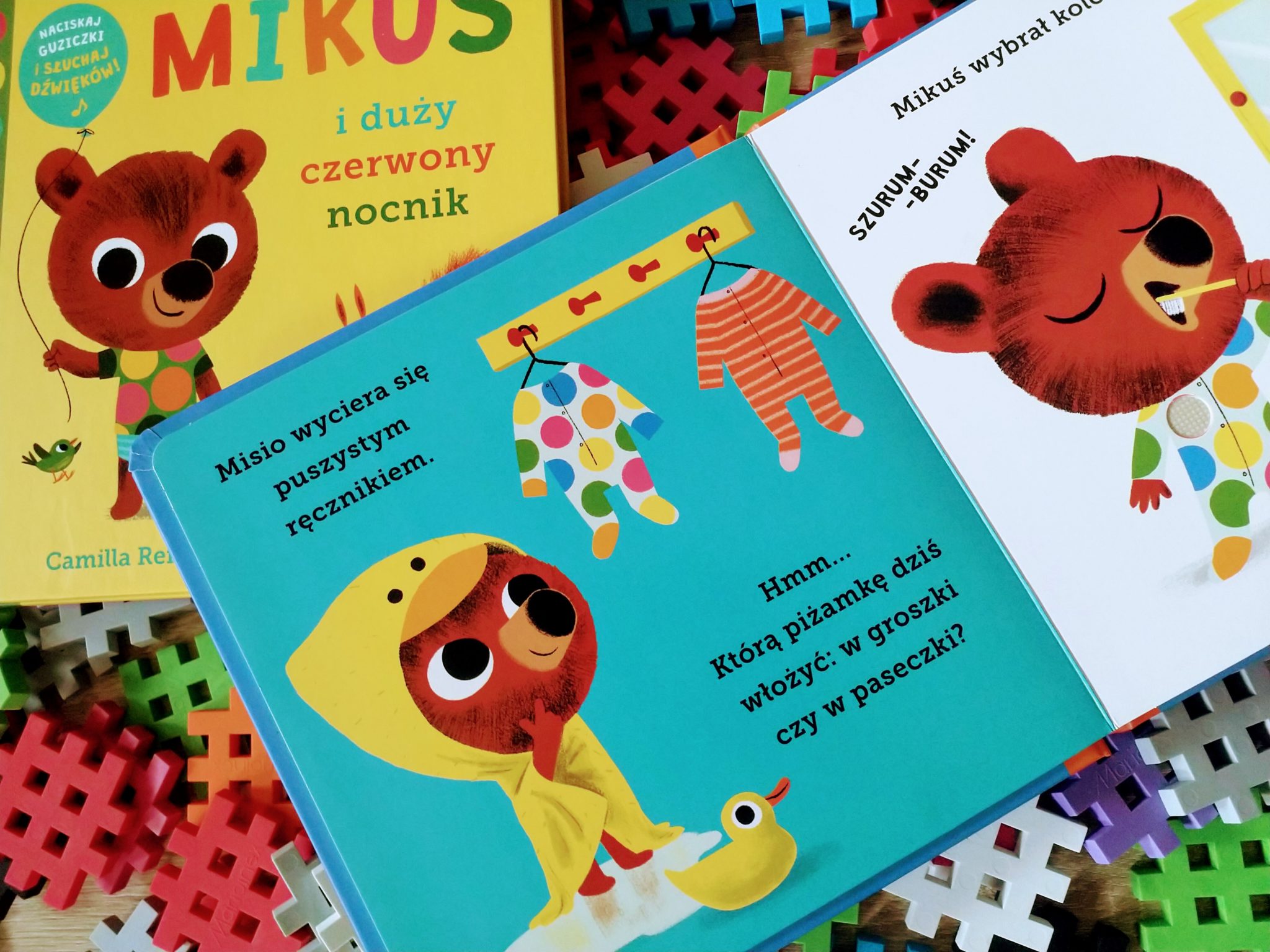 Mikuś i pluszowy króliczek oraz Mikuś i duży czerwony nocnik - recenzja