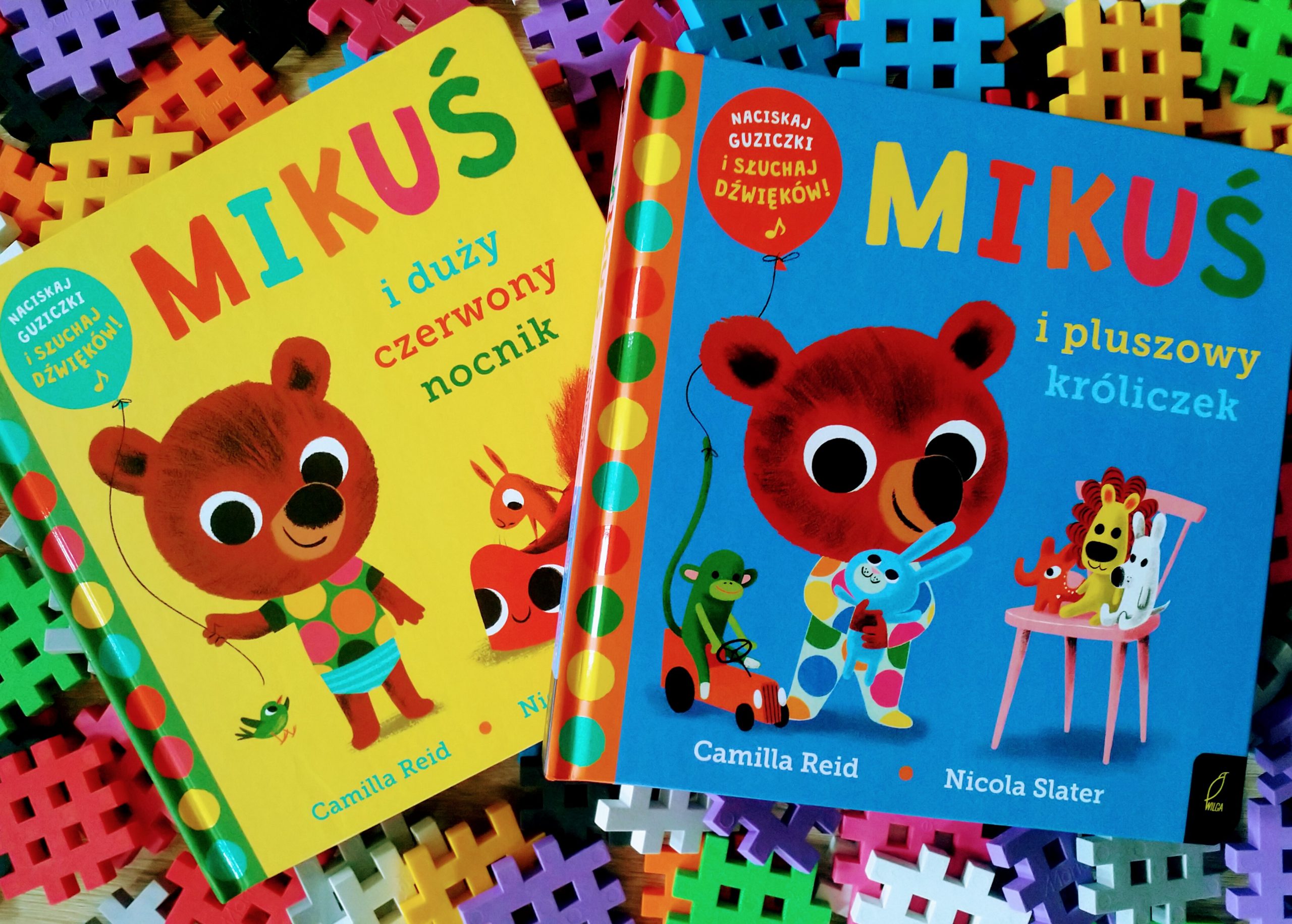 Mikuś i pluszowy króliczek oraz Mikuś i duży czerwony nocnik - recenzja