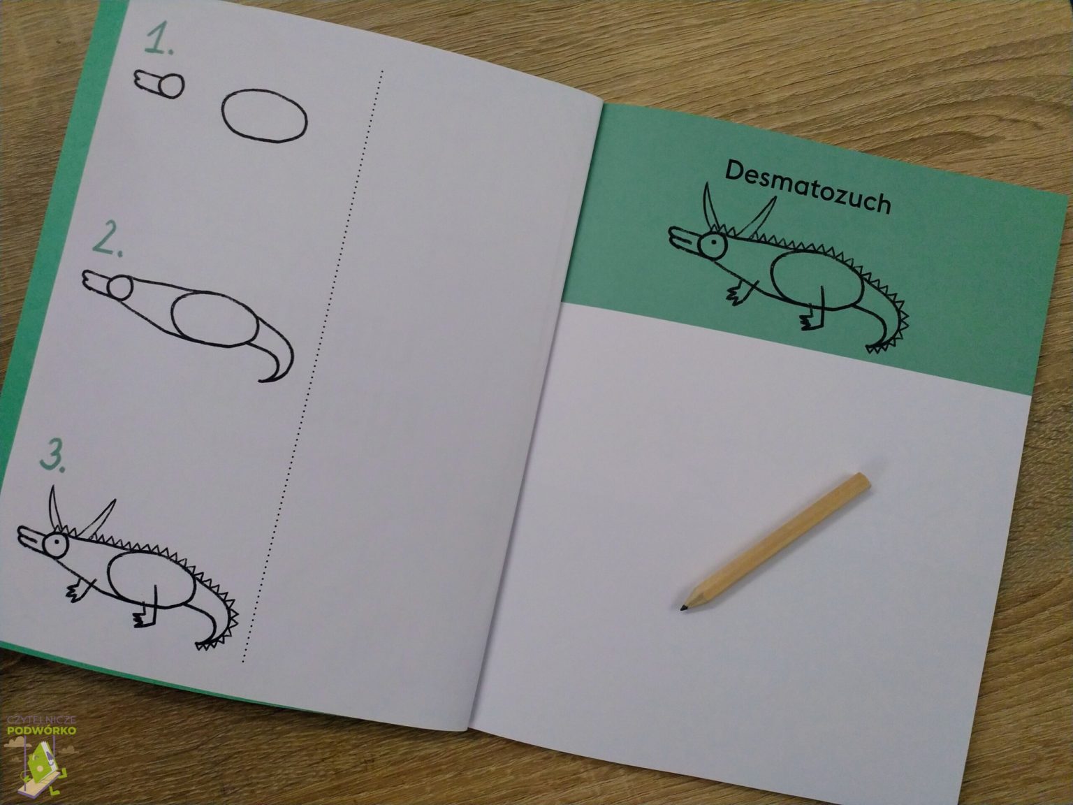 Umiem rysować dinozaury - recenzja – Czytelnicze Podwórko